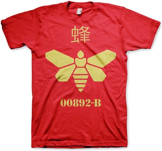 Breaking Bad Methlamine Barrel Bee T-Shirt Red-2XL | bol