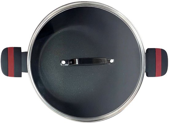 Marmite avec couvercle San Ignacio denia experto Rouge Transparent Ø 28 ...