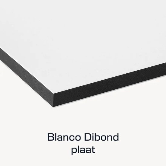 Let op gevaar bord - J37 - Dibond - 40 cm | bol