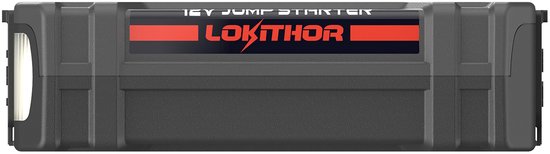 Lokithor Jumpstarter J402 PRO - 12V - Startvermogen 3500A - Powerbank – Zaklamp - Lage... | bol