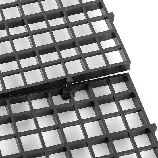 Scheidingsverdeler voor Aquarium Betta Tank - Zwart Plastic Isolatie ...