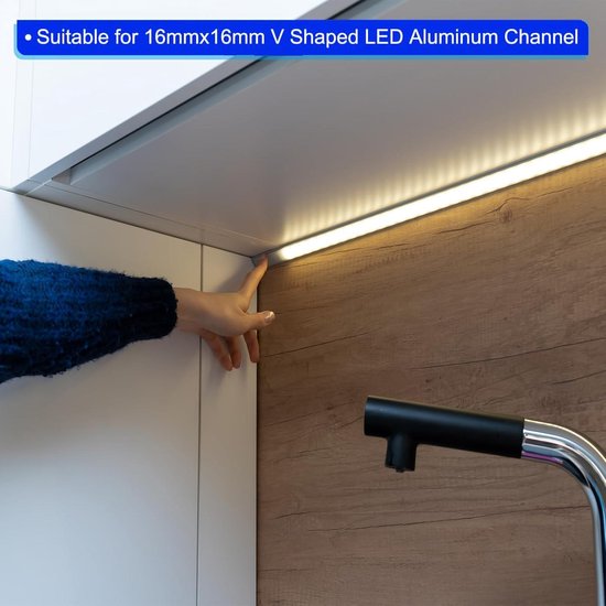 LED Strip Clips 50 stuks RVS Montagebeugels Bevestiging Clip Klem ...