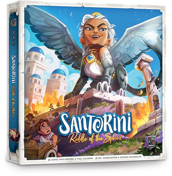 Santorini: The Riddle of the Sphinx Expansion - Uitbreiding - Engelstalig | Games | bol