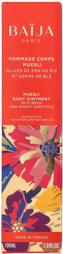 Baija Body Ointment Muesli - Rice Bran And Wheat Germ Oils | bol