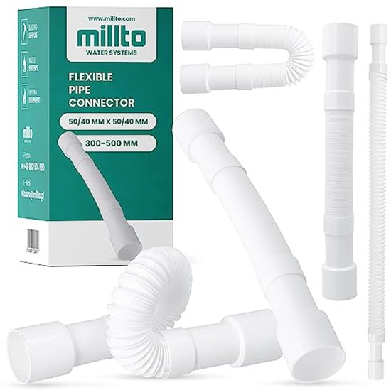 Flexibele afvoerbuis 50/40 mm - Universele verbindingsslang voor ...