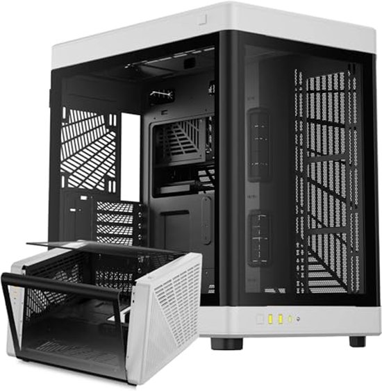 Gaming PC Behuizing met Dubbele Oriëntatie en Gehard Glas | bol