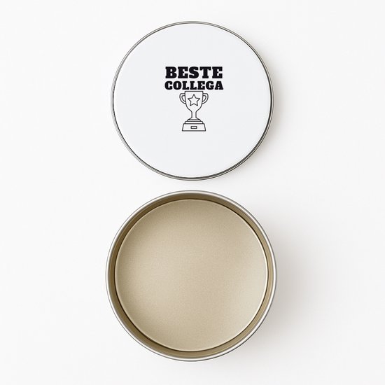 Hacebo® - Beste collega koektrommel rond - Beste collega - teamgenoot ...