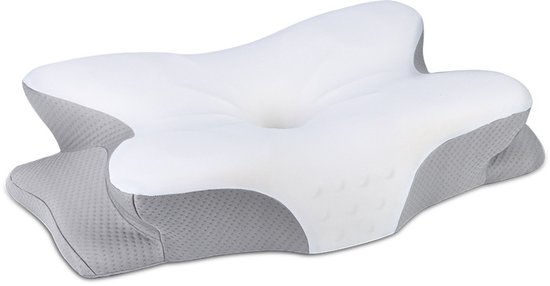 Anti-Snurk Kussen – Ergonomisch Orthopedisch Hoofdkussen van Memory ...