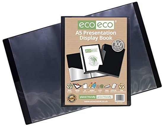50% Gerecycled A5 Presentatie Display Boek met Display Box | bol