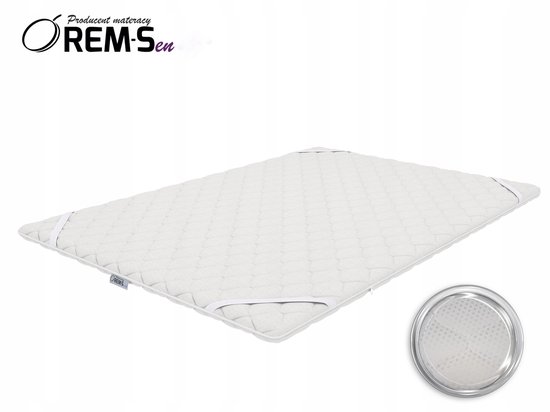 Visco Topper Matras 120x200 cm - 6 cm dik, traagschuim | bol