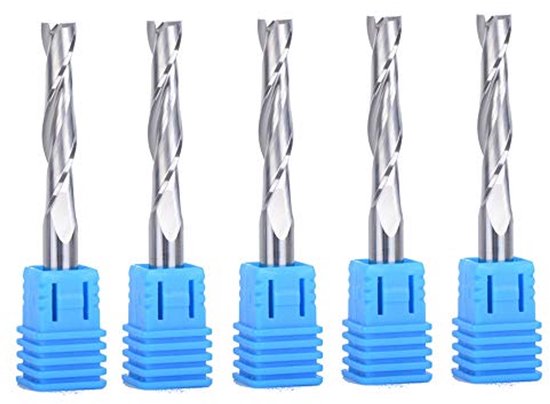 CNC frees met 6 mm schacht en 32 mm snijlengte - Frees voor ...