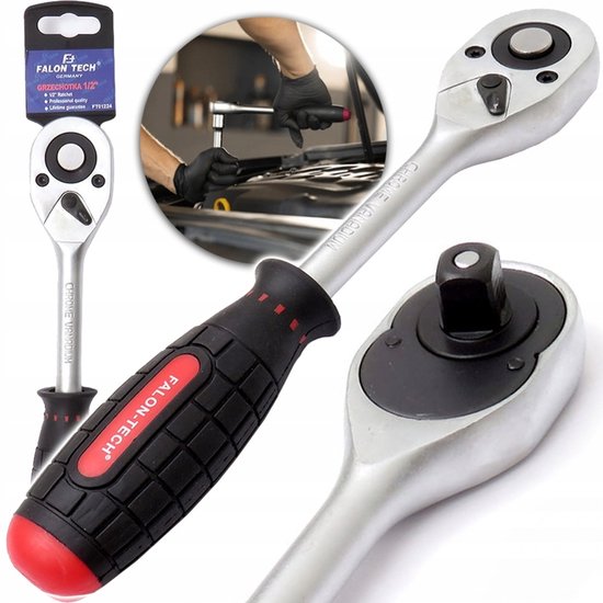 Falon-Tech Ratelsleutel 1/2' - Professioneel Gereedschap | bol