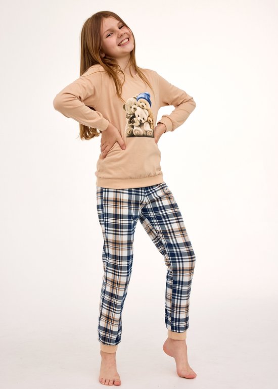Cornette Meisjes Pyjama Winter Kerst Matching Gezin Familie Bears 594/ ...