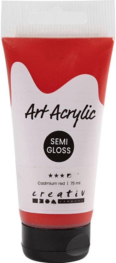 Acrylverf – Rode Verf – Acrylaatverf – Acrylic paint – Hobbyverf ...