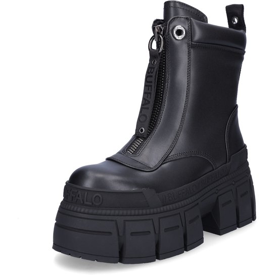 Buffalo Dames Boot Gospher Zip Boot zwart | bol