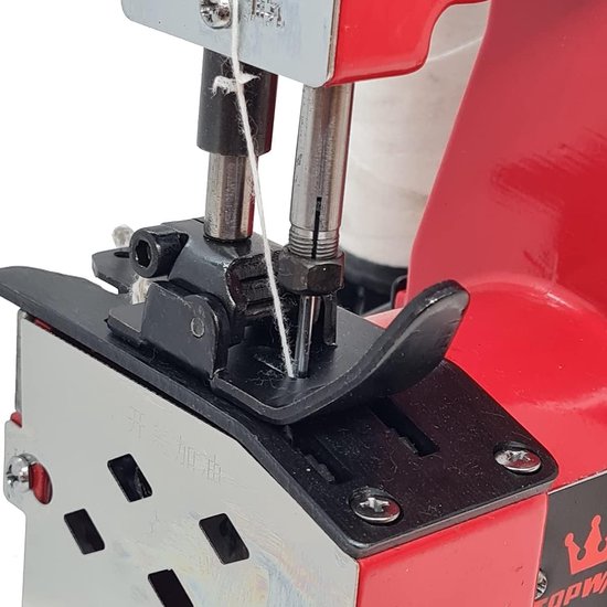 Draagbare Elektrische Naaimachine met 2 Rollen Garen - Voor Stoffen en ...
