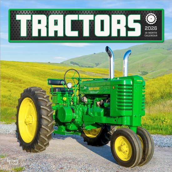 Tractors Kalender 2026 | bol