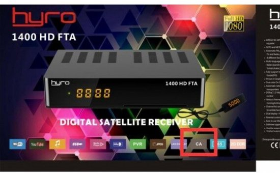 Redline G140 HD FTA Satelliet ontvanger | bol