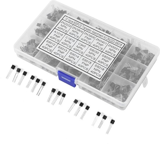 Transistors Assortment Kit, Current Amplification PNP Transistor High ...