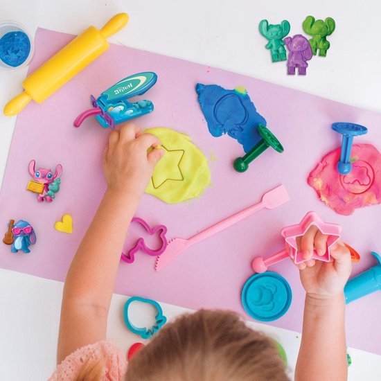 Set voor het maken van Stitch-figuurtjes van zachte en kneedbare klei | bol