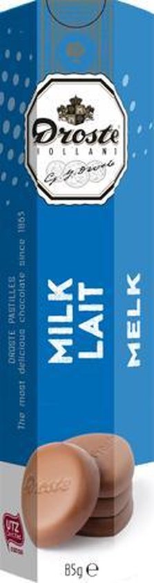Droste - Chocolade Pastilles Melk - 12x 85g | bol