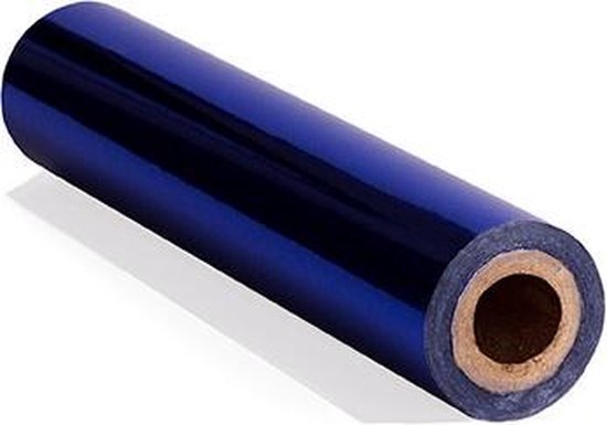Folie op rol | 15m | marineblauw | glans | bol