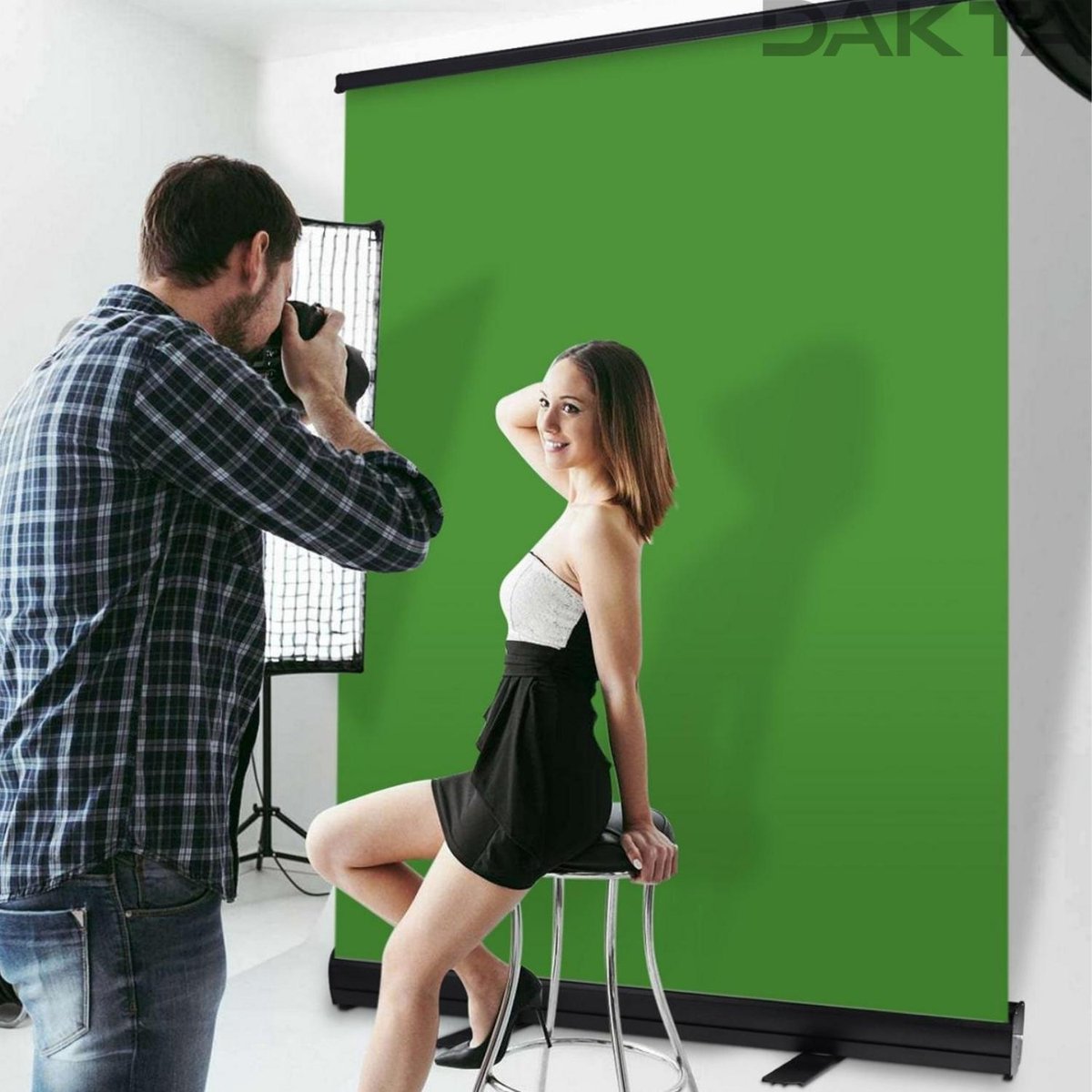 Dakta® Green screen | Fotostudio | Greenscreen | Fotografie | Doek ...