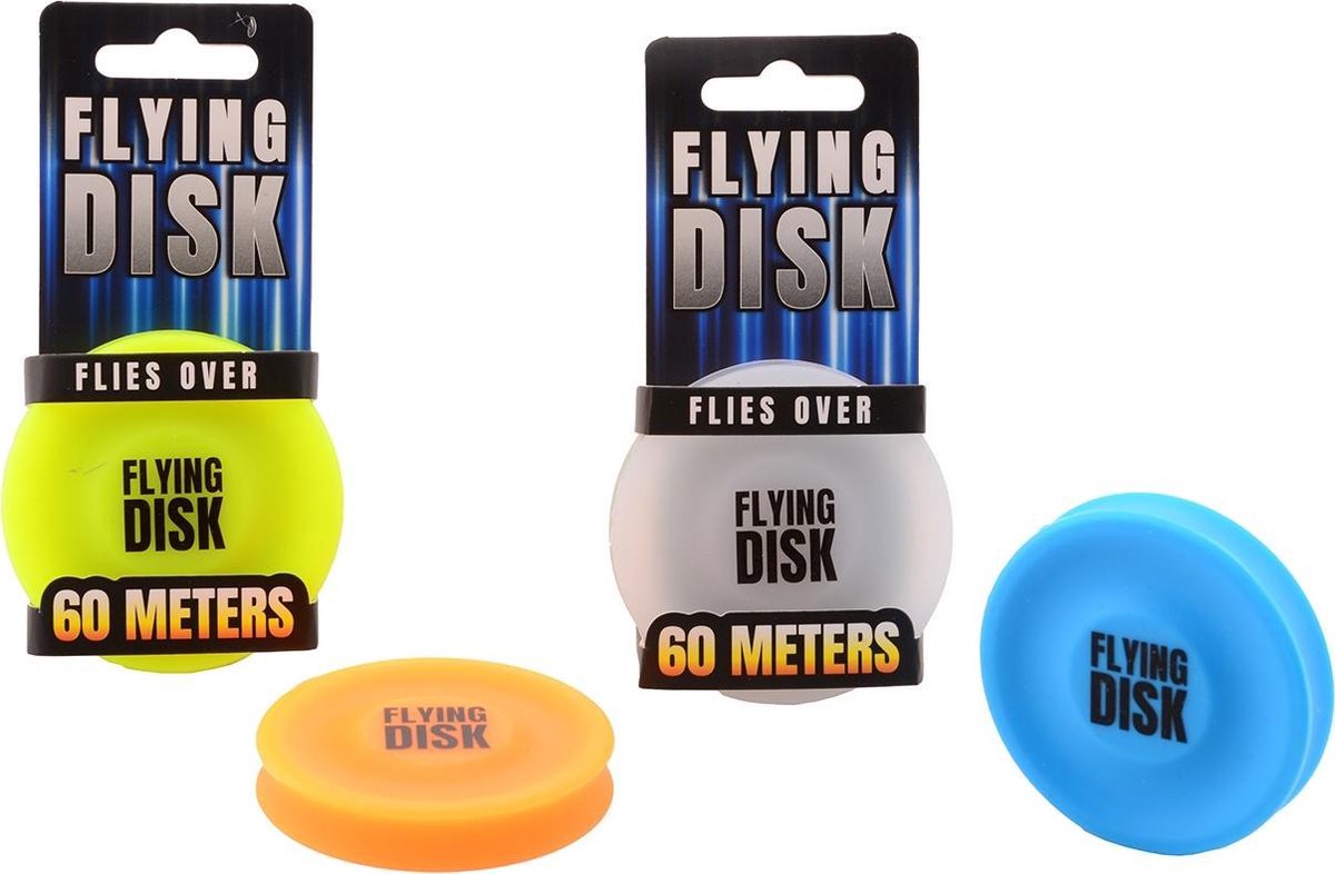 Flying disk blauw | bol