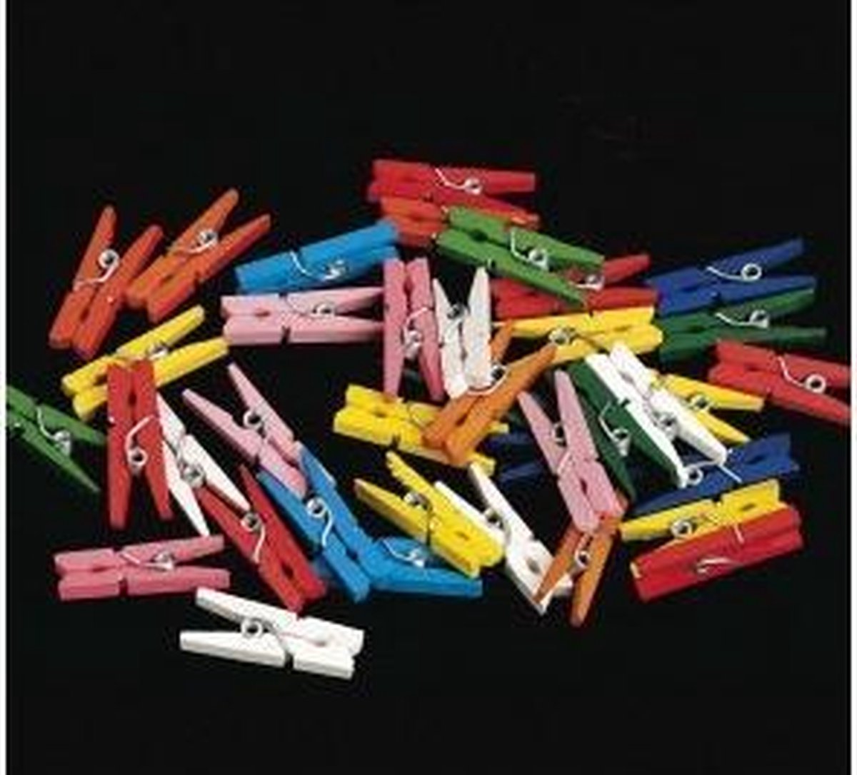 Houten mini wasknijpers | bol.com