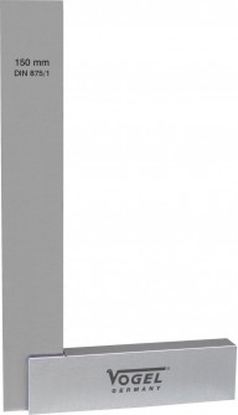 Vogel winkelhaak Blok 250 x 160 mm | bol