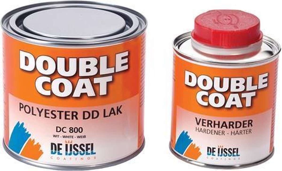 De IJssel Coatings - Double Coat - Polyester DD Lak - 1 KG | bol.com