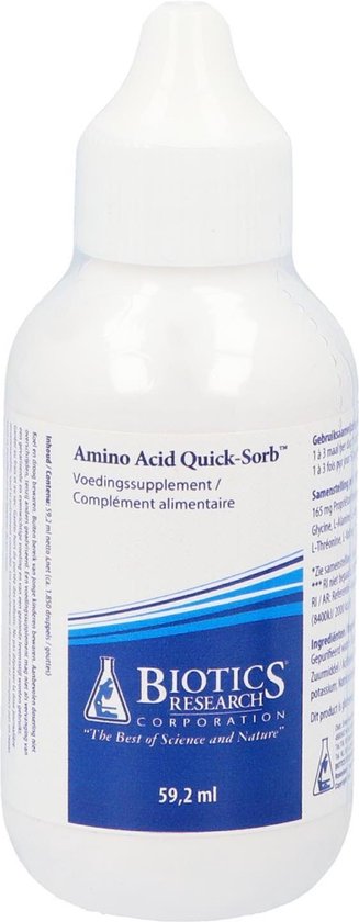 Biotics Amino Quick Sorb - 59.2 ml | bol.com