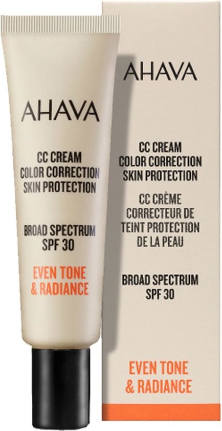 AHAVA CC Cream Kleurcorrectie - Egaliseert & Beschermt | SPF-30 ...