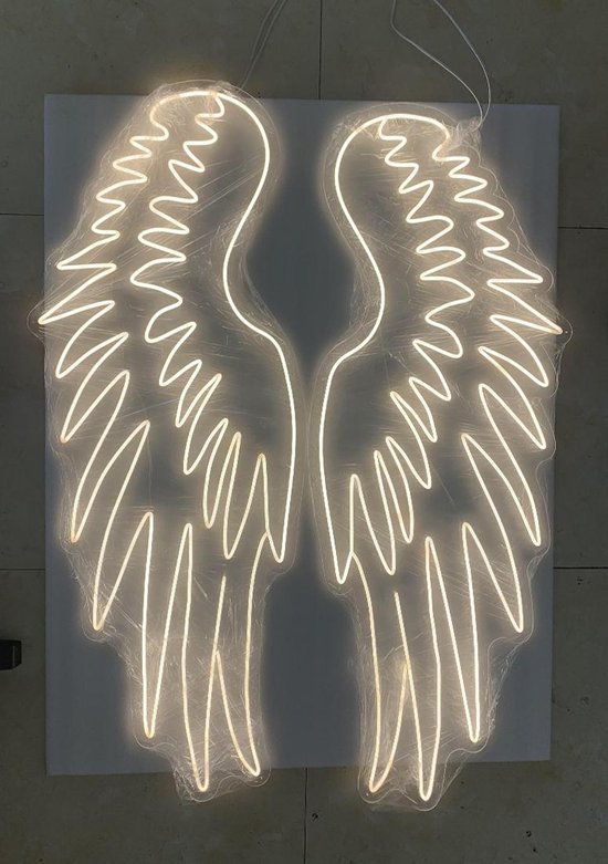 OHNO Neon Verlichting Vleugels - Neon Lamp - Wandlamp - Decoratie - Led ...