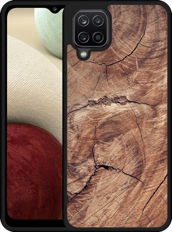Samsung Galaxy A12 Hardcase hoesje Boom doorsnede - Designed by Cazy ...