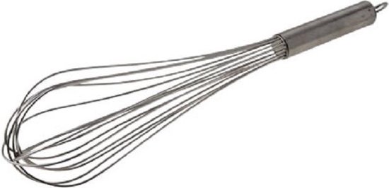 Cosy en Trendy Klopper - Grijs - 40cm - 8-draads - Inox | bol