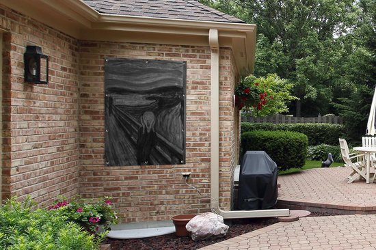Tuinposter - Tuindoek - Tuinposters buiten - De schreeuw - Edvard Munch ...