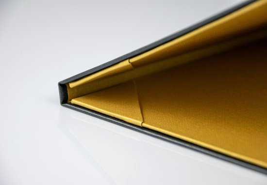 Goodline® - Luxe Metallic Rapportmap / Diplomamap / Certificaat Mappen - 2x A4 - White... | bol.com