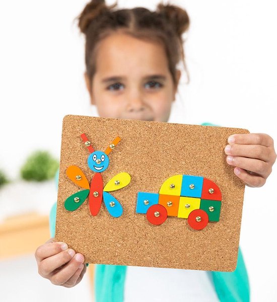 bol.com | Totum Hamertje Tik - Hammer It hamerspel - 25-delig houten ...