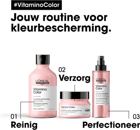 L'Oreal Vitamino Color Trio Geschenkset - 300+250+190ml | bol