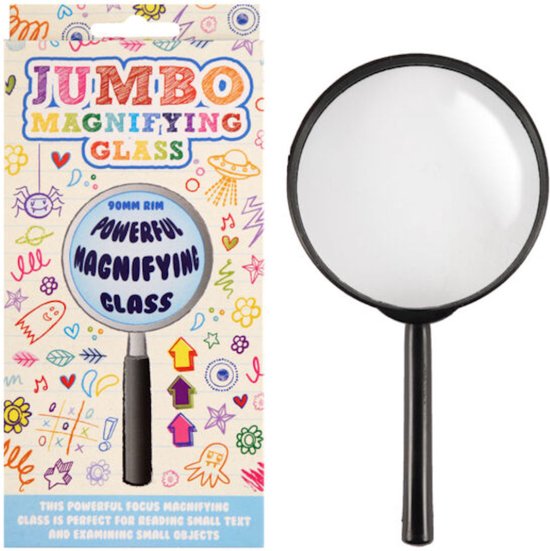 Henbrandt - Jumbo Vergrootglas - Loep - Hoogte: 17.5 cm - Insectenloep ...