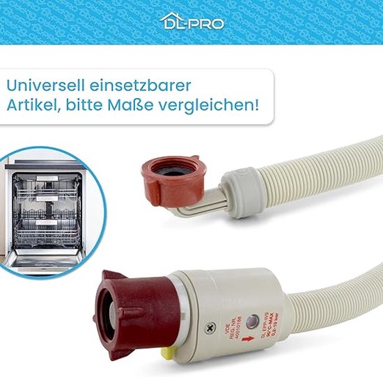 wasmachine/vaatwasser slang / Waterstop wasmachine slang 2m | bol