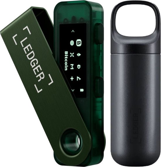 Ledger Nano S Plus Emerald Green + Pod - Hardware Wallet Bundel ...