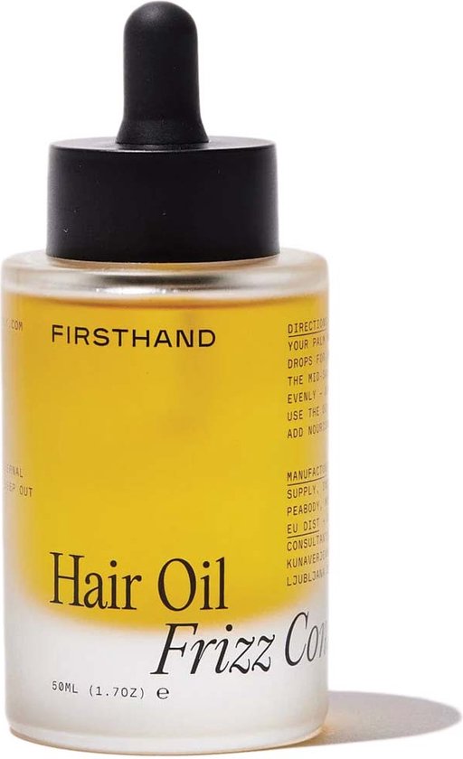 Firsthand Supply Hair Oil Frizz Control 50 ml. | Hair Care | bol