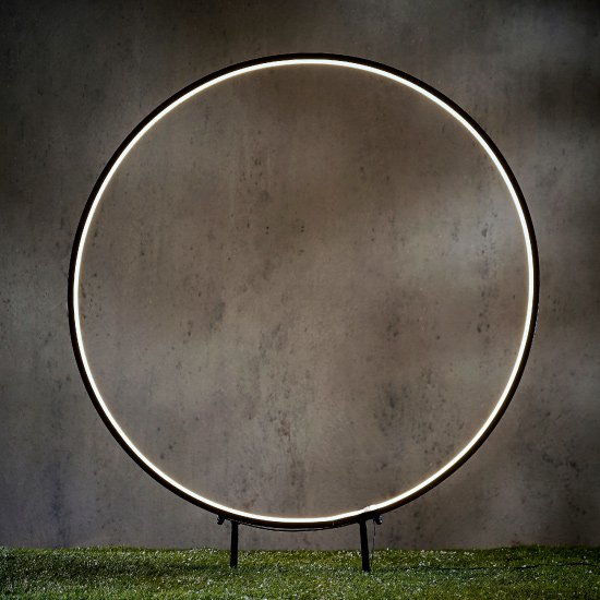 Luca Lighting Tuinsteker Neon Cirkel 90cm – 280 LED Klassiek Wit ...