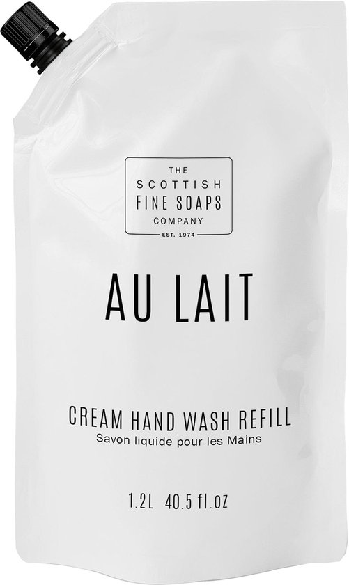 Au Lait Cream Hand Wash navulverpakking 1,2 liter Refill | bol