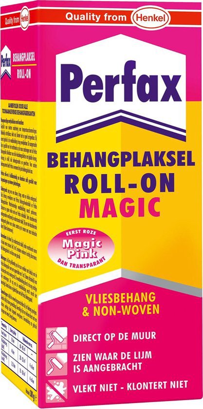 Perfax Roll-on magic Behanglijm Behangpoeder Behangplaksel - 180 Gram ...