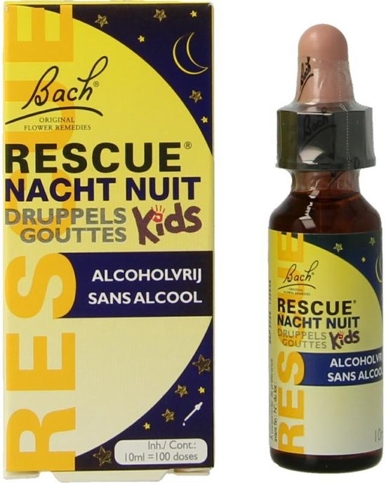 Bach Rescue Druppels Kids Nacht 10 ml | bol
