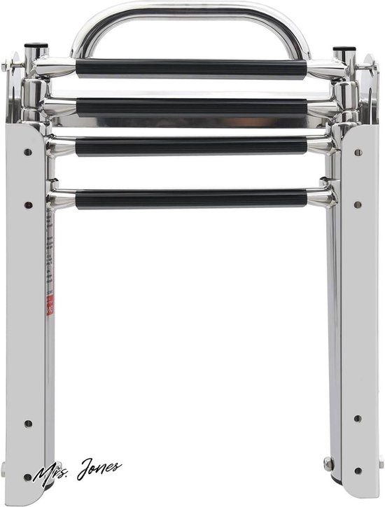 Mrs. Jones 4-treden telescopische bootladder roestvrij staal ...