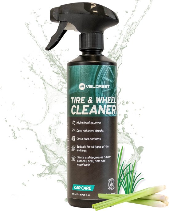 Velorest Tire & Wheel Cleaner 500ML - Velgenreiniger - Wheel Cleaner ...